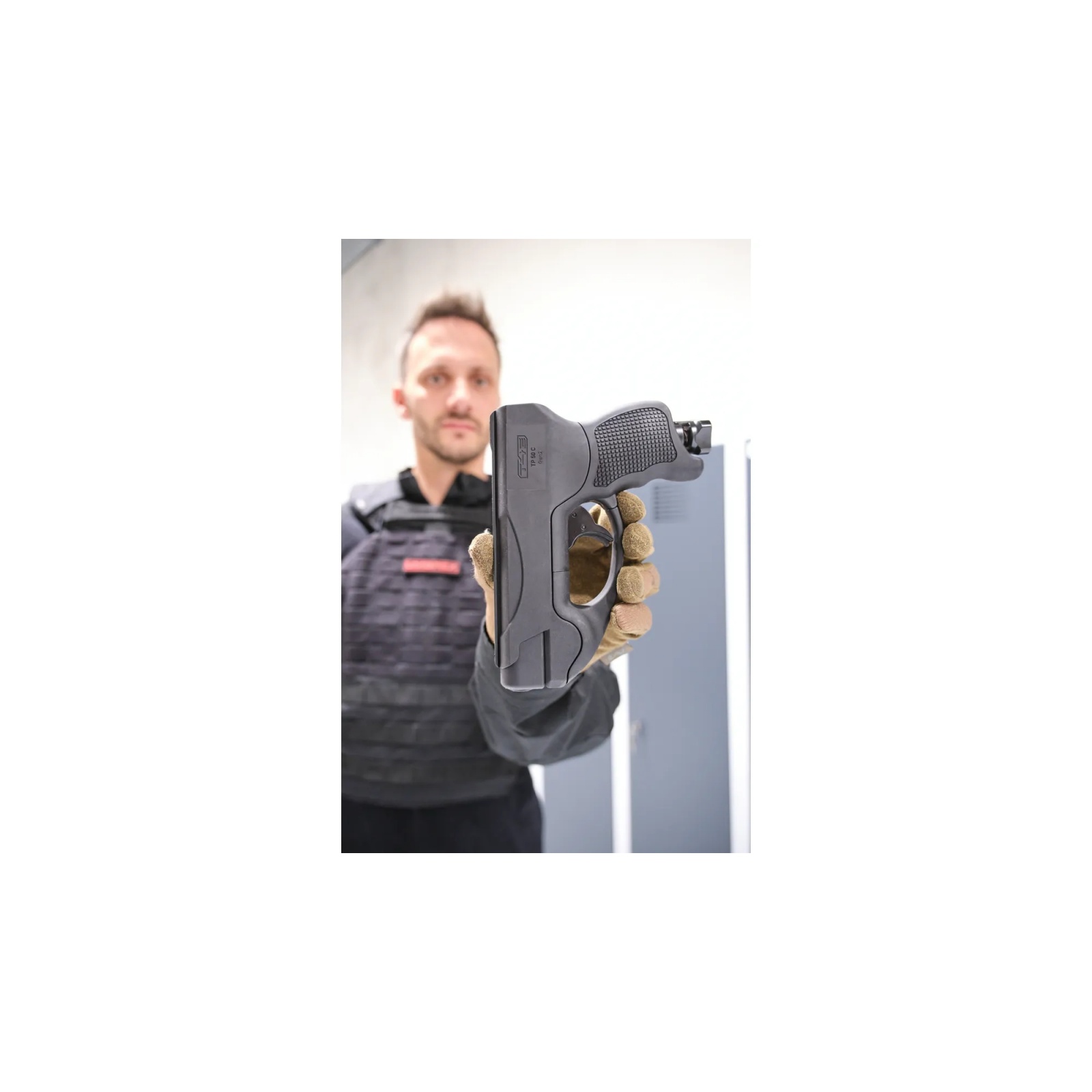 Pistolet T4E TP50 Compact Gen2 cal .50 – 11 J avec Quick-Piercing 2.0